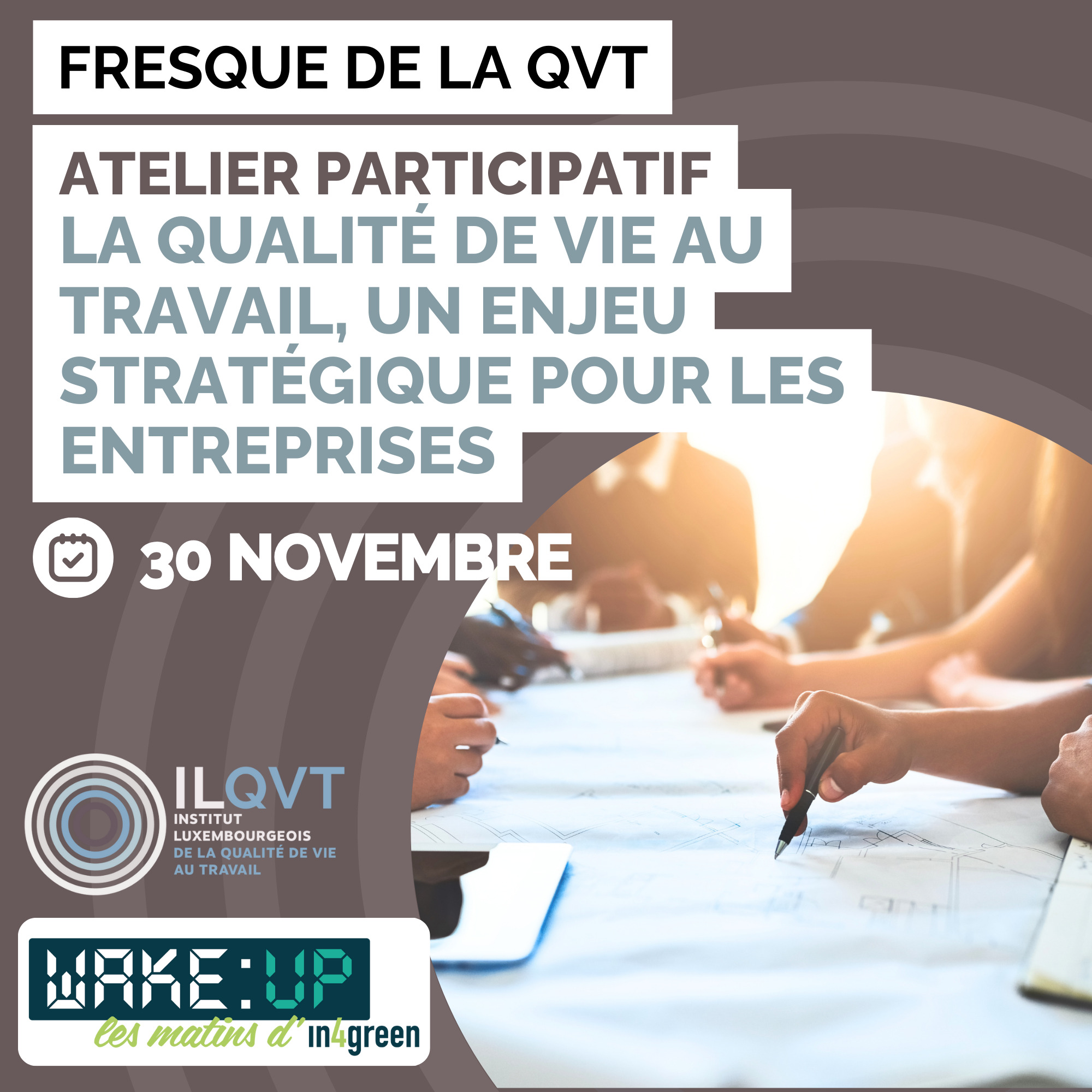 Fresque de la QVT (Qualité de Vie au Travail) - INDR Fresque de la QVT (Qualité de Vie au Travail) - INDR